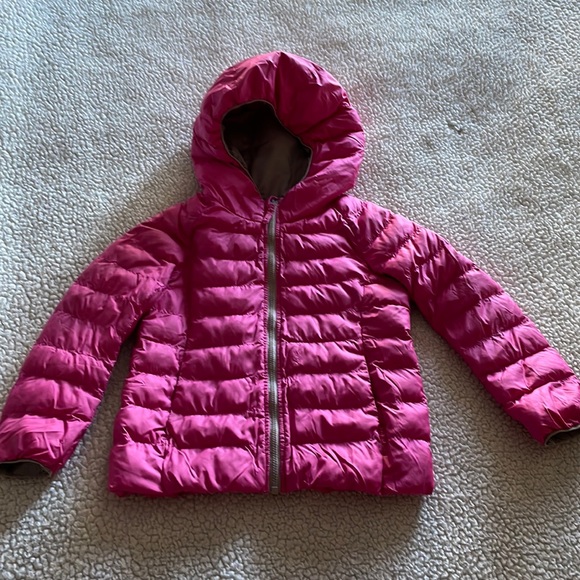 Uniqlo | Jackets & Coats | Uniqlo Kids Pink Jacket With Imperfections ...